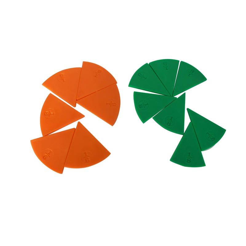 Fraction Set Circular 51 Pcs